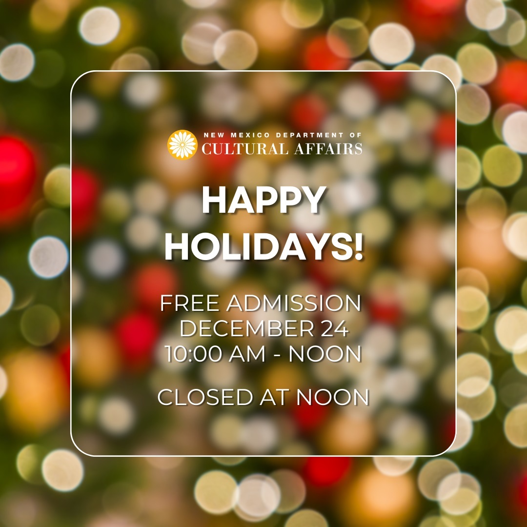 Museum Closed - Christmas Eve, Noon - New Mexico Farm & Ranch Heritage ...